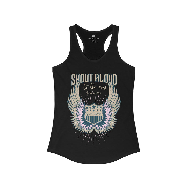 Shout Aloud tank – The Christian Boho