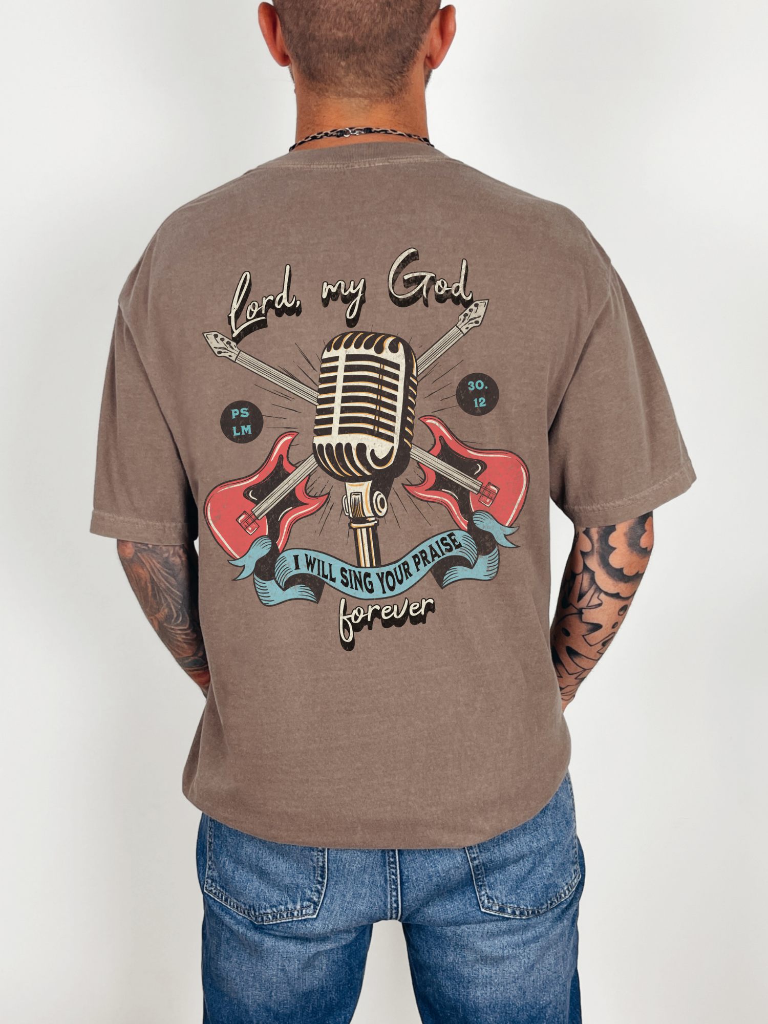 Men's Sing His Praise Shirt – The Christian Boho